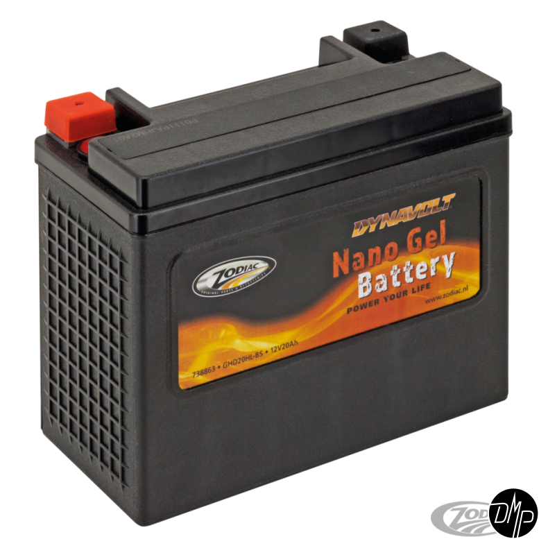 DYNAVOLT 12V Nano Gel Batteri i top kvalitet! - Harley - Danish ...