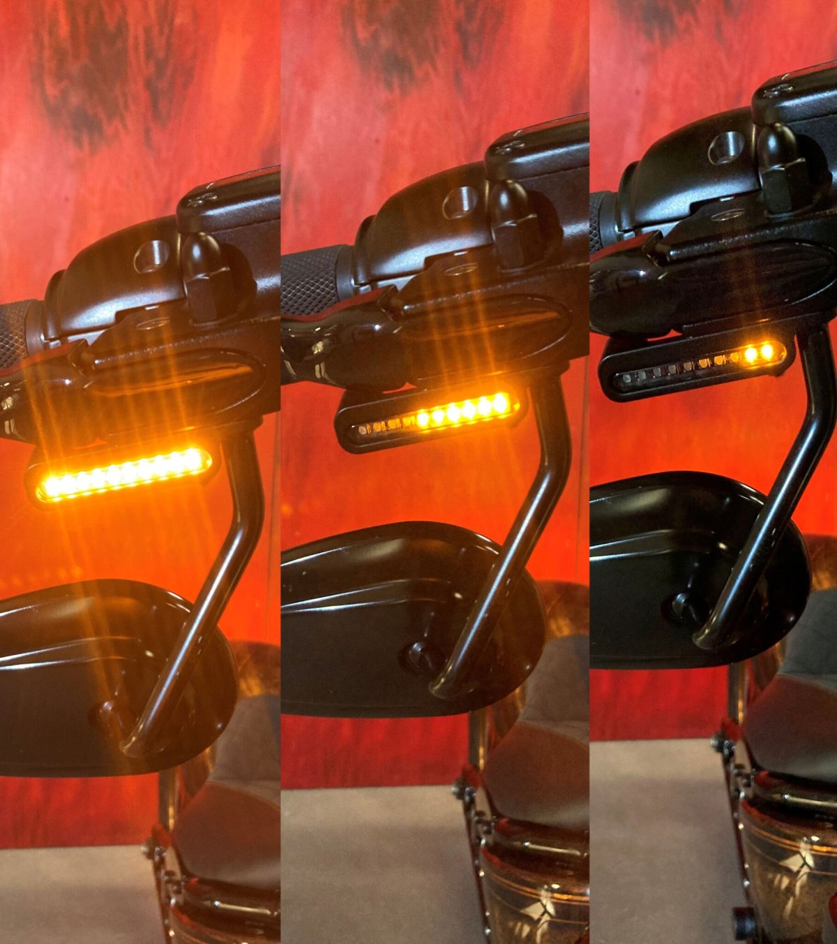 DMP Running Light Blinklys MC Harley Davidson, Dyna - Blink lygter ...