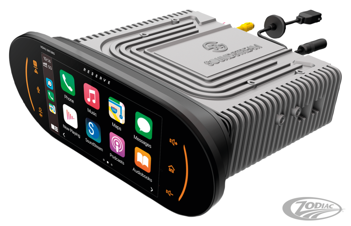 SOUNDSTREAM Radio med Apple carplay & Android auto til HARLEY-DAVIDSON ...