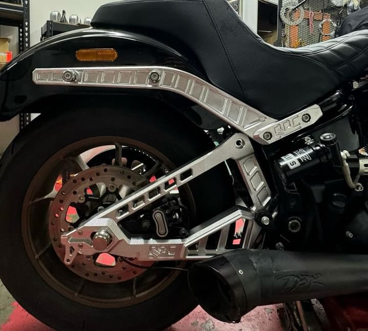 QPC Performance CNC Bagsvinger Softail M8 - Harley - Danish Motorcycle ...